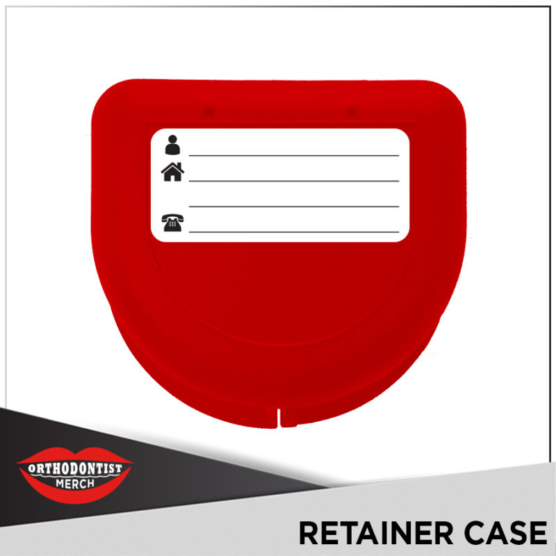 Retainer cases: BPA Free - Matt Finish Surface - OrthodontistMerch