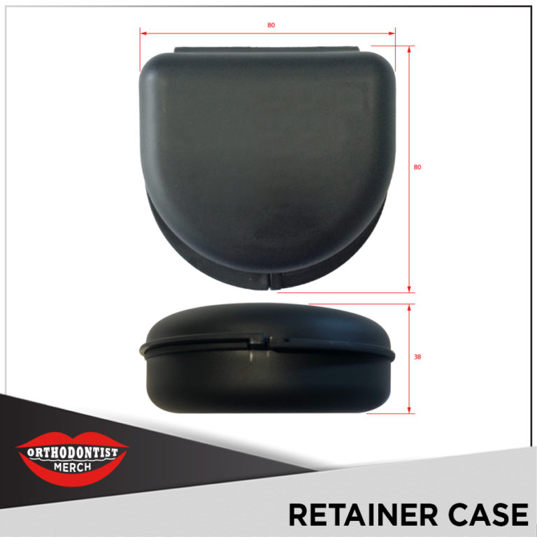 Retainer cases: BPA Free - Matt Finish Surface - OrthodontistMerch