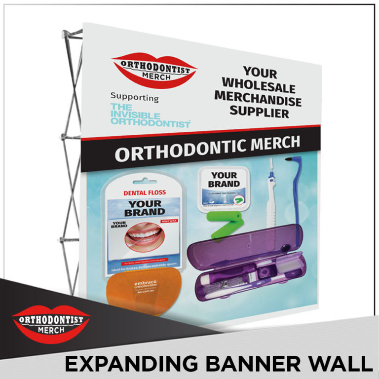 Expanding Banner Wall - OrthodontistMerch
