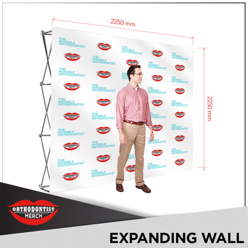 Expanding Banner Wall - OrthodontistMerch