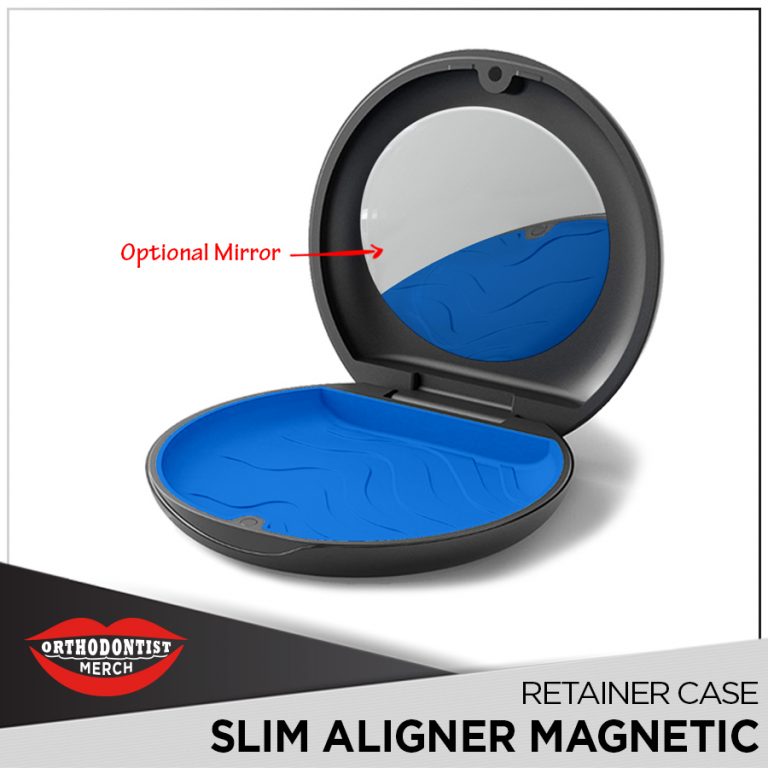The Slim Magnetic Closure Aligner Retainer Case - OrthodontistMerch