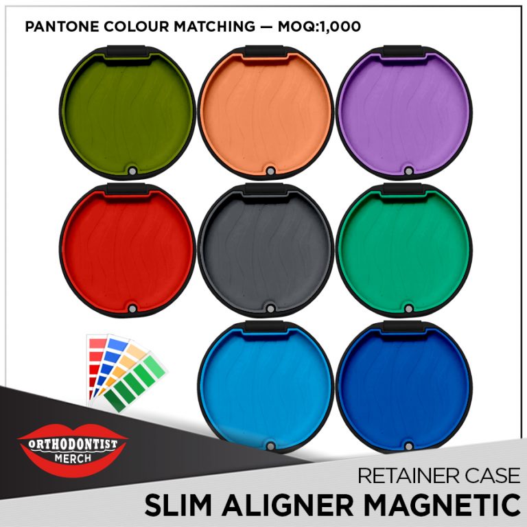 The Slim Magnetic Closure Aligner Retainer Case - OrthodontistMerch